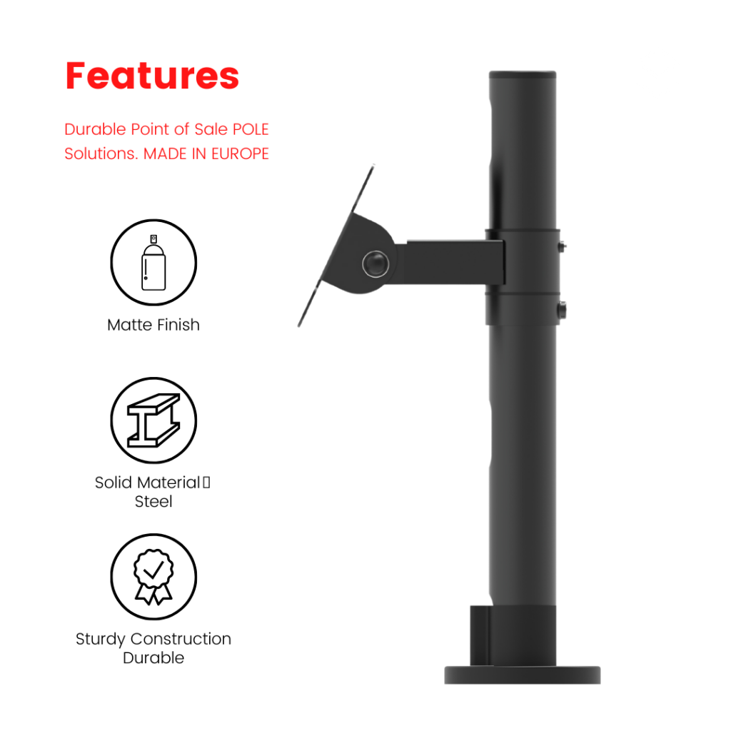 VESA 75/100 Ergonomic Mount | Retail Display Solution